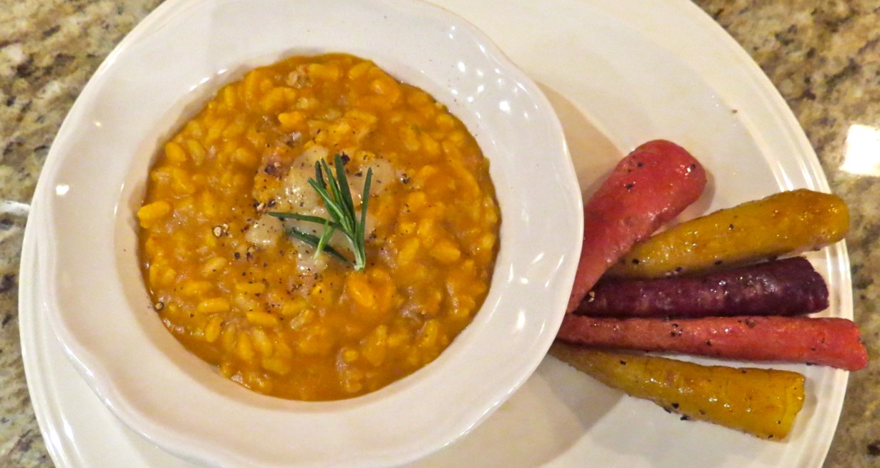 Pumpkin Risotto | Del's Dish